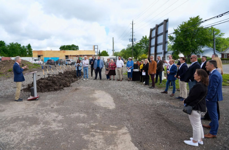 Officials break ground on redevelopment of Buffalo’s Commodore Perry ...